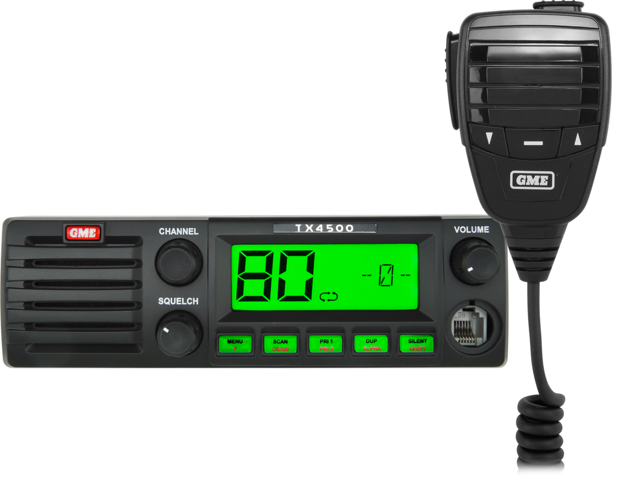 GME TX4500S UHF PRS – Over and Out Communications